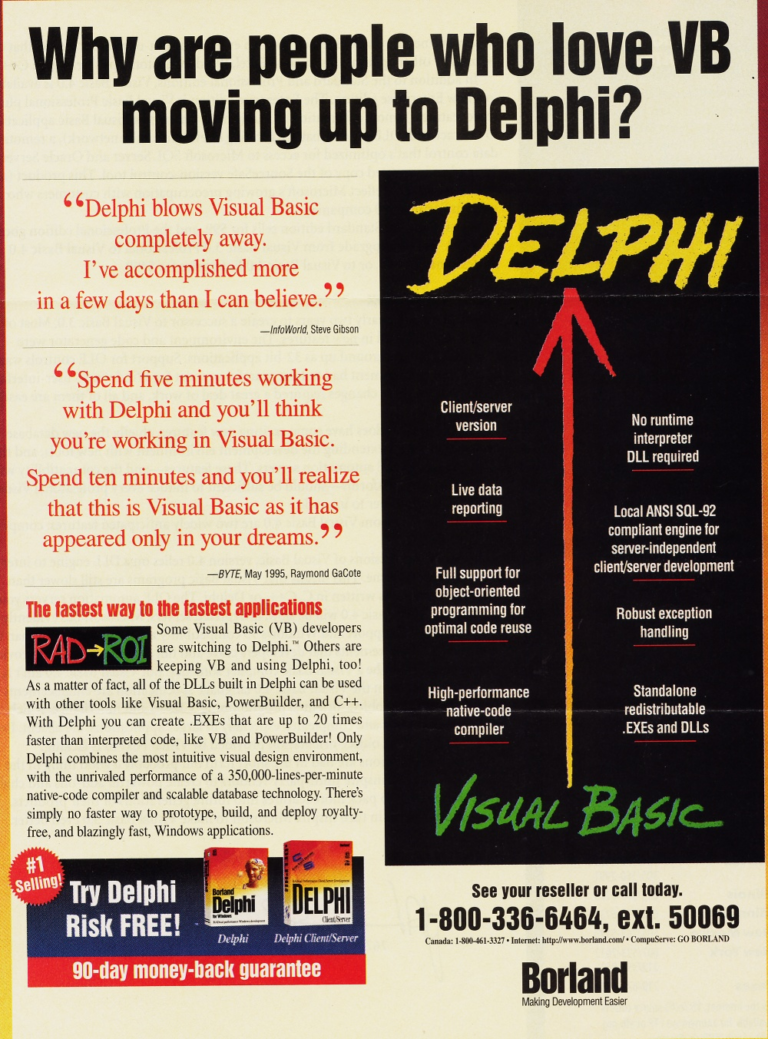Celebrating the 30th Anniversary of Delphi version 1.0’s Launch – David ...